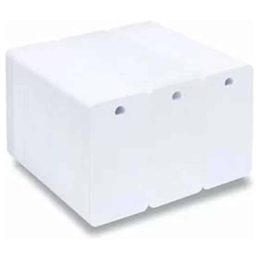 Blank White PVC Plastic ID Cards CR80 760 Micron 3 Tag Card
